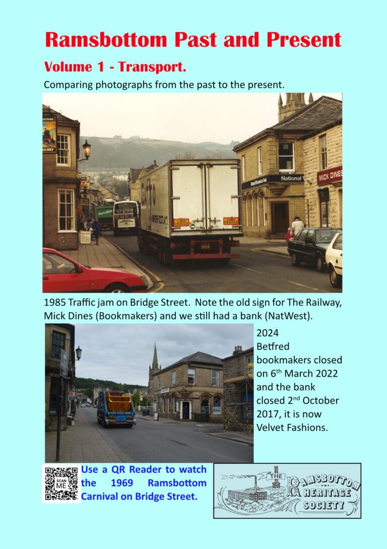 Ramsbottom Past and Present – Volume 1 – Transport – Ramsbottom ...
